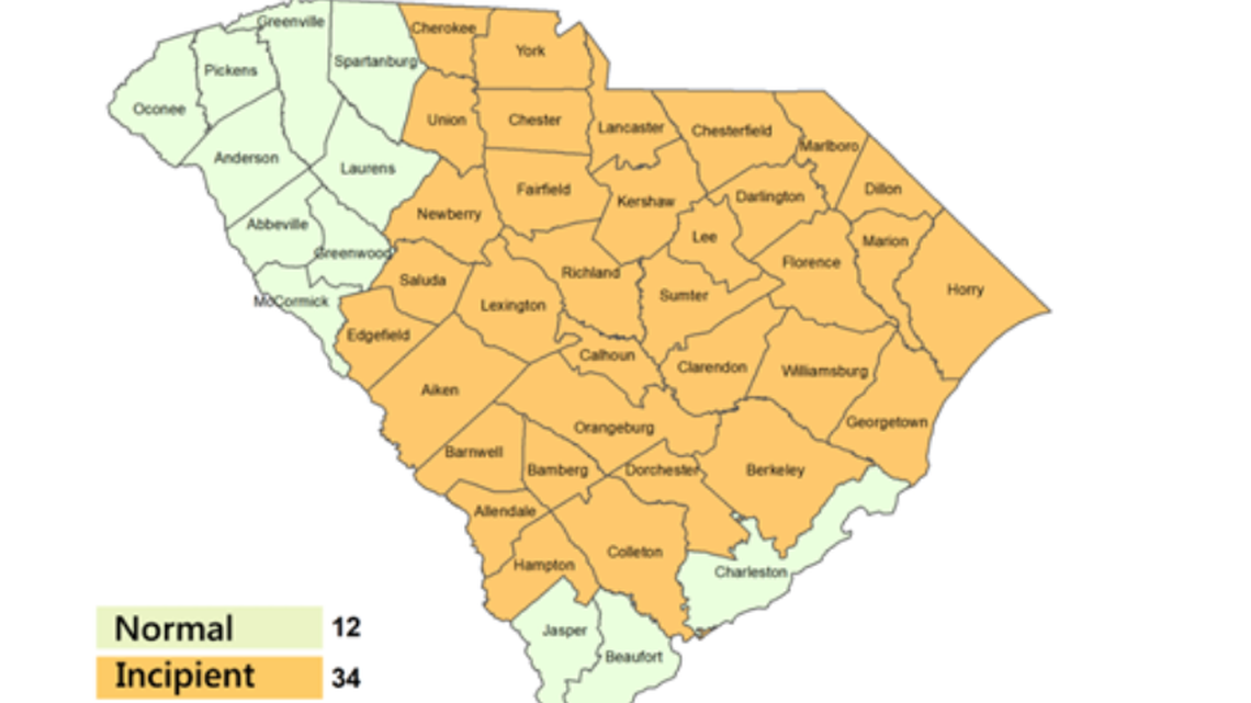 Drought declared across South Carolina including Rock-Hill area | Rock ...