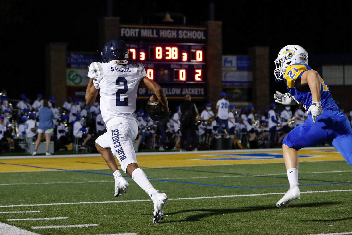 Clover football uses onside kick to finish Fort Mill, 21-14 | Rock Hill ...